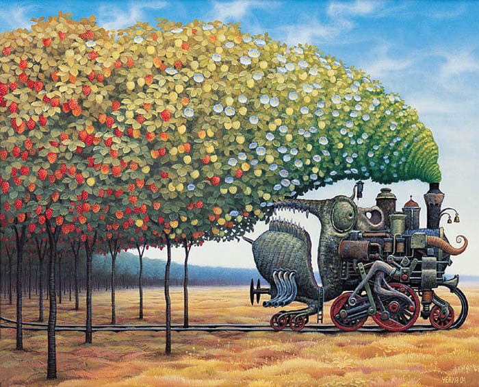 Jacek Yerka: Surrealismo | MUNDO FLANEUR