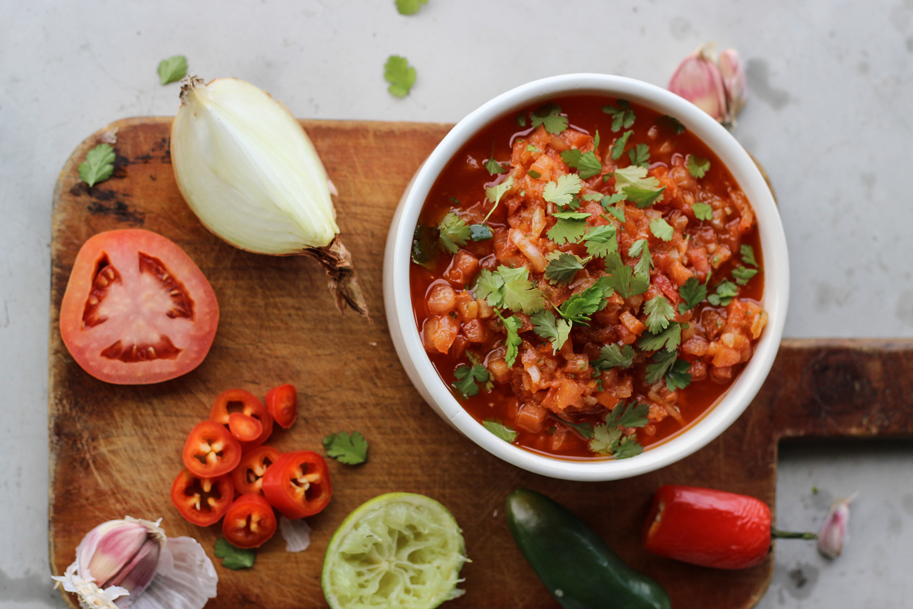 Comé Algo Rico: Salsa Criolla Picante - MUNDO FLANEUR
